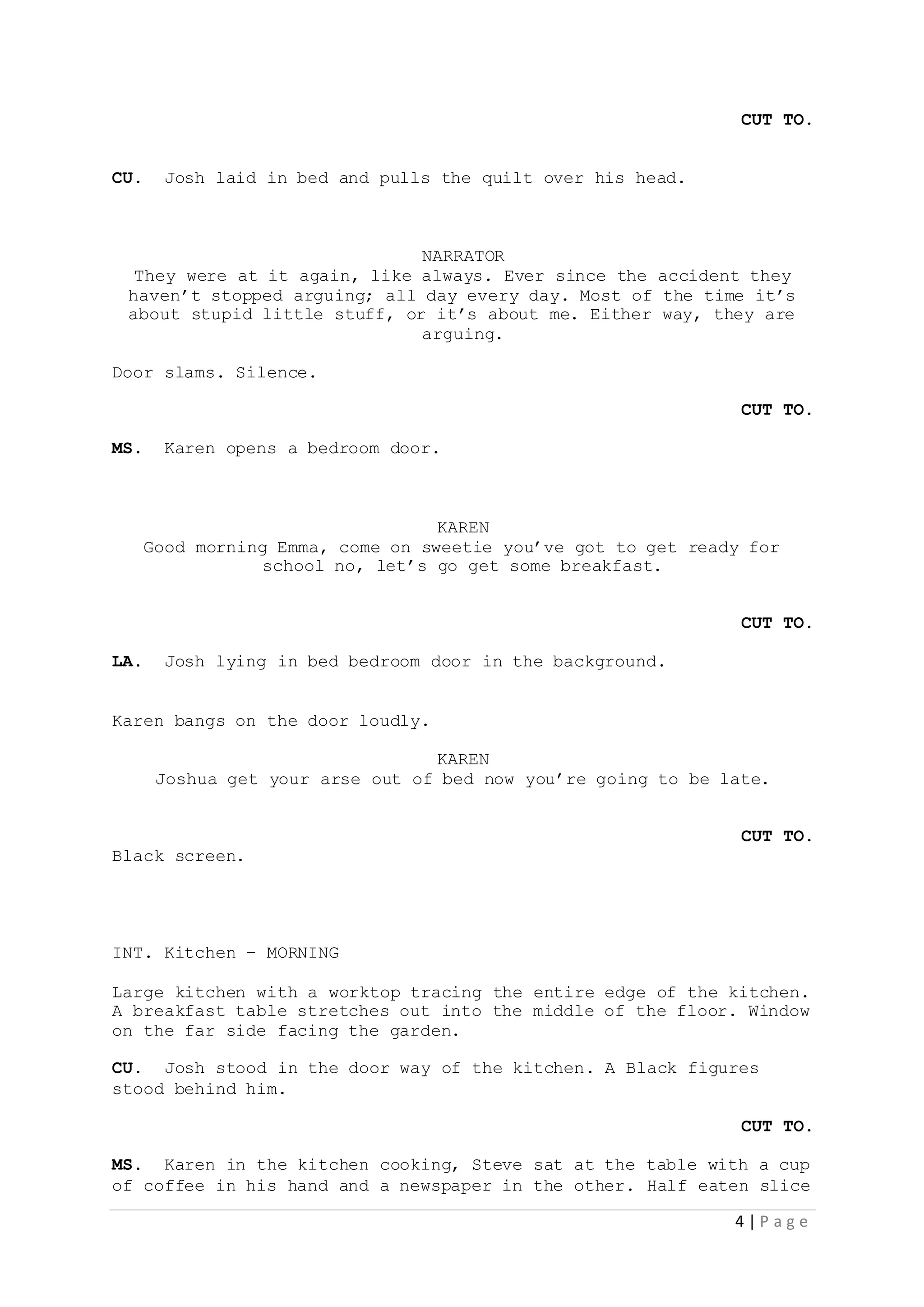 Script final draft | DOCX