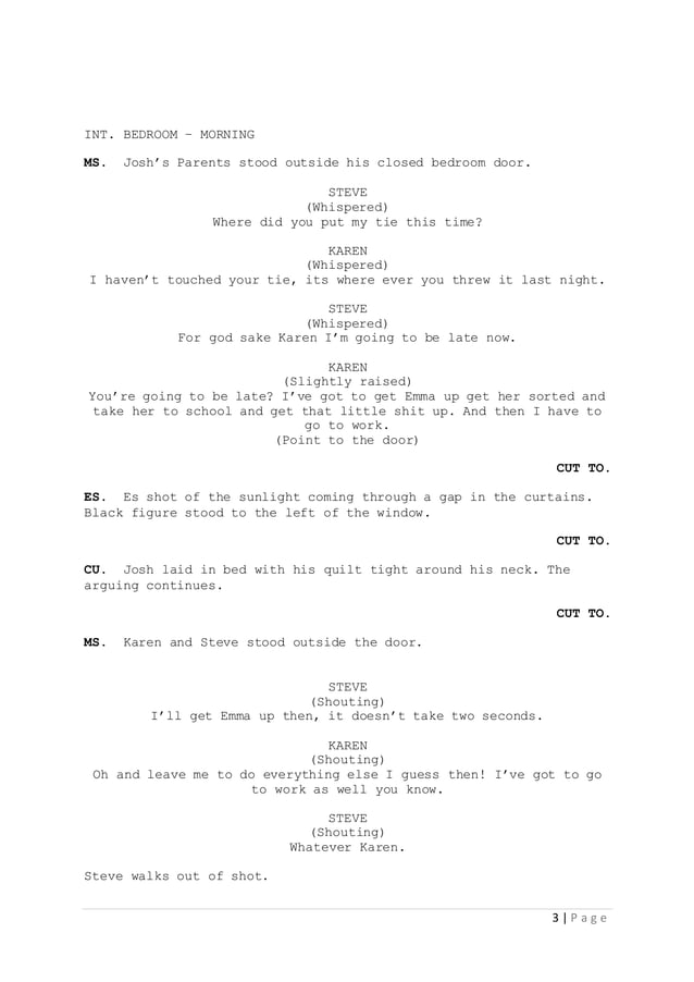 Script final draft | DOCX