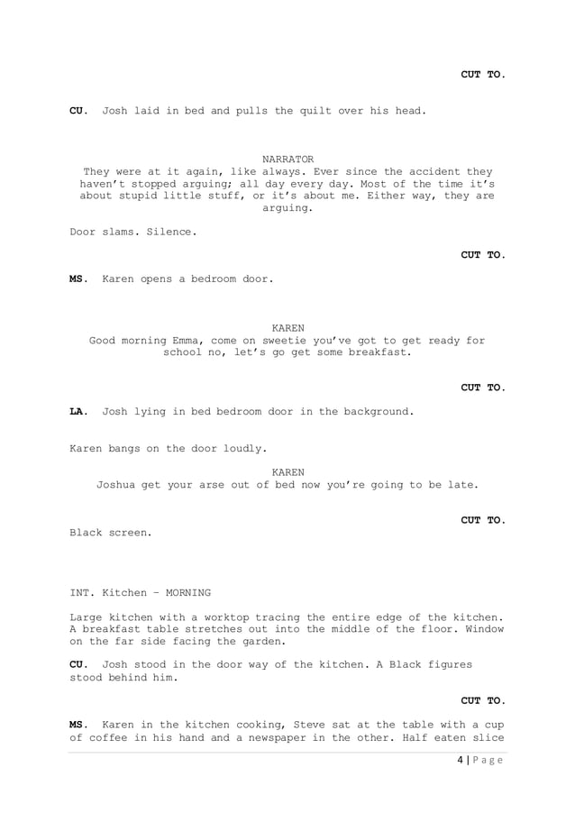 Script final draft | DOCX