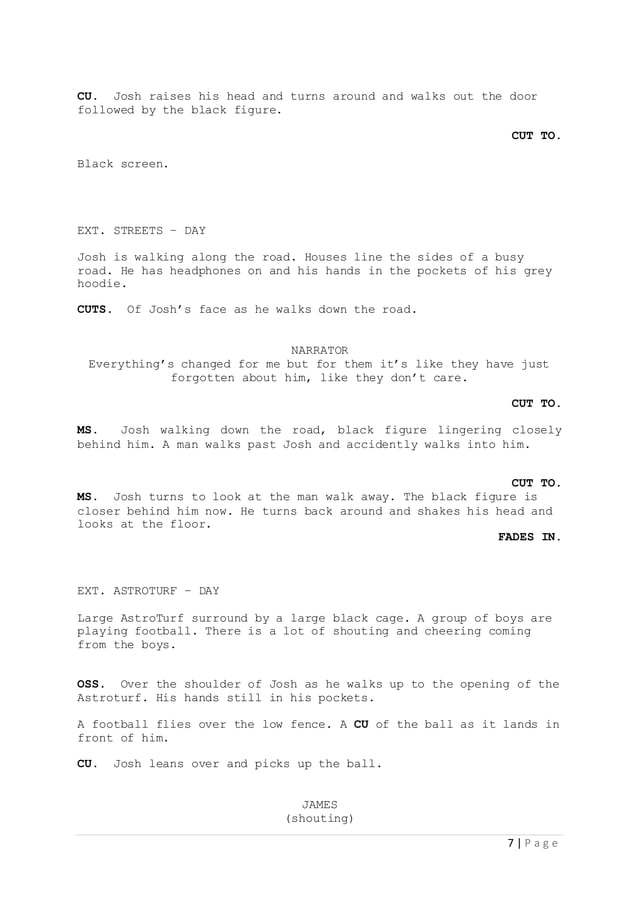 Script final draft | DOCX