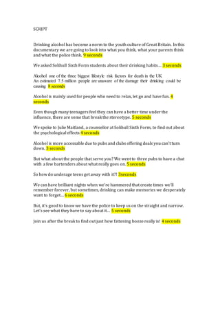 Script finished 21 1 16 | PDF