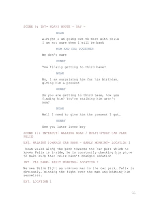 Script first draft 2 | PDF