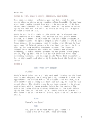 Script first draft 2 | PDF
