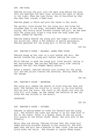 Keepsake second draft script | DOCX