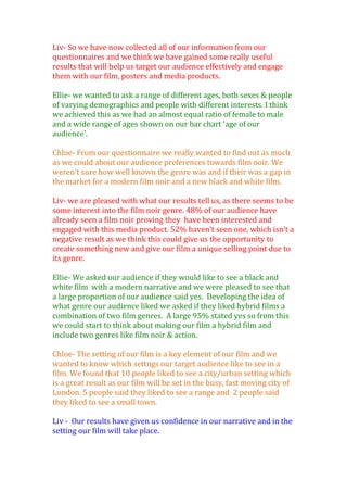 Script for discussing questionnaire | PDF