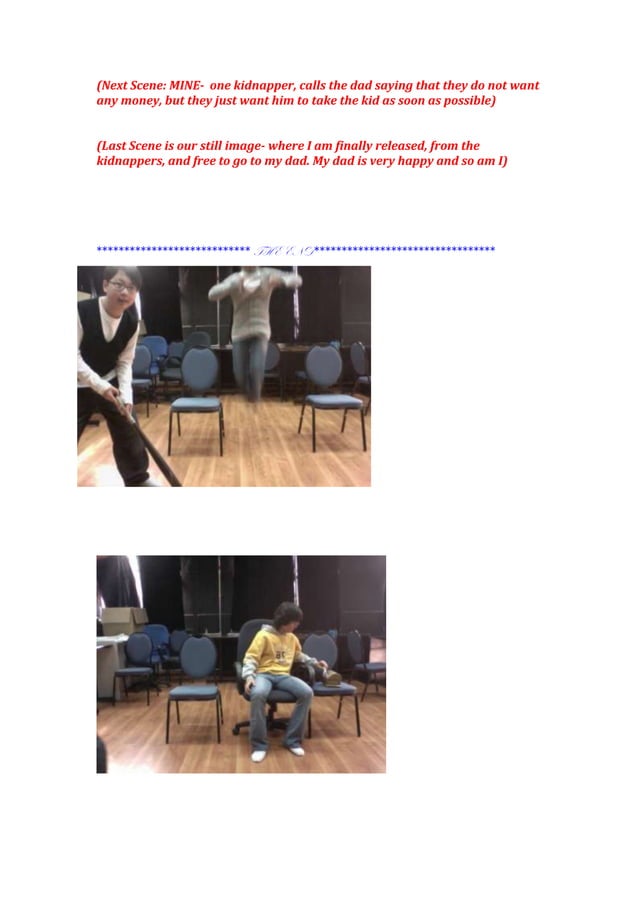 Script for drama performance | PDF