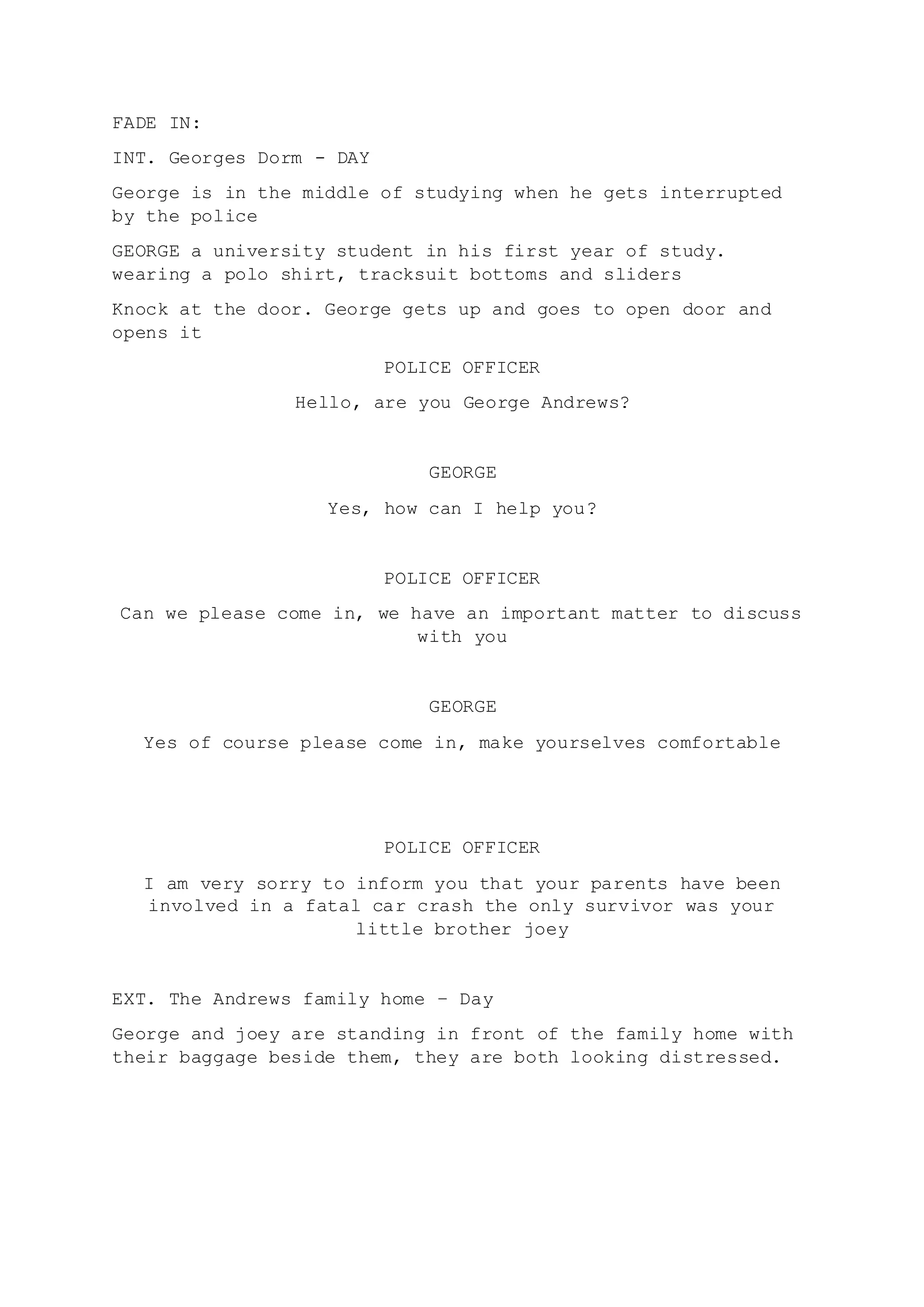 Script for enigma | DOCX