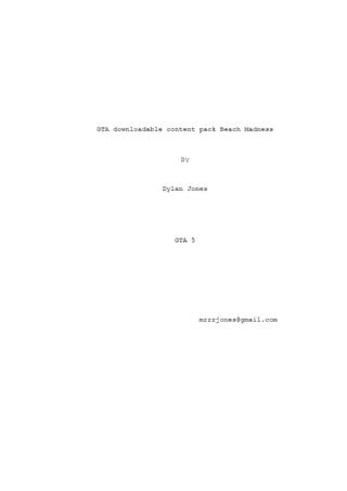 Script for gta cutscene | PDF