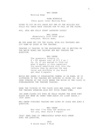 Script for homeless movie | DOCX