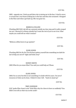 Script for horror trailer | PDF