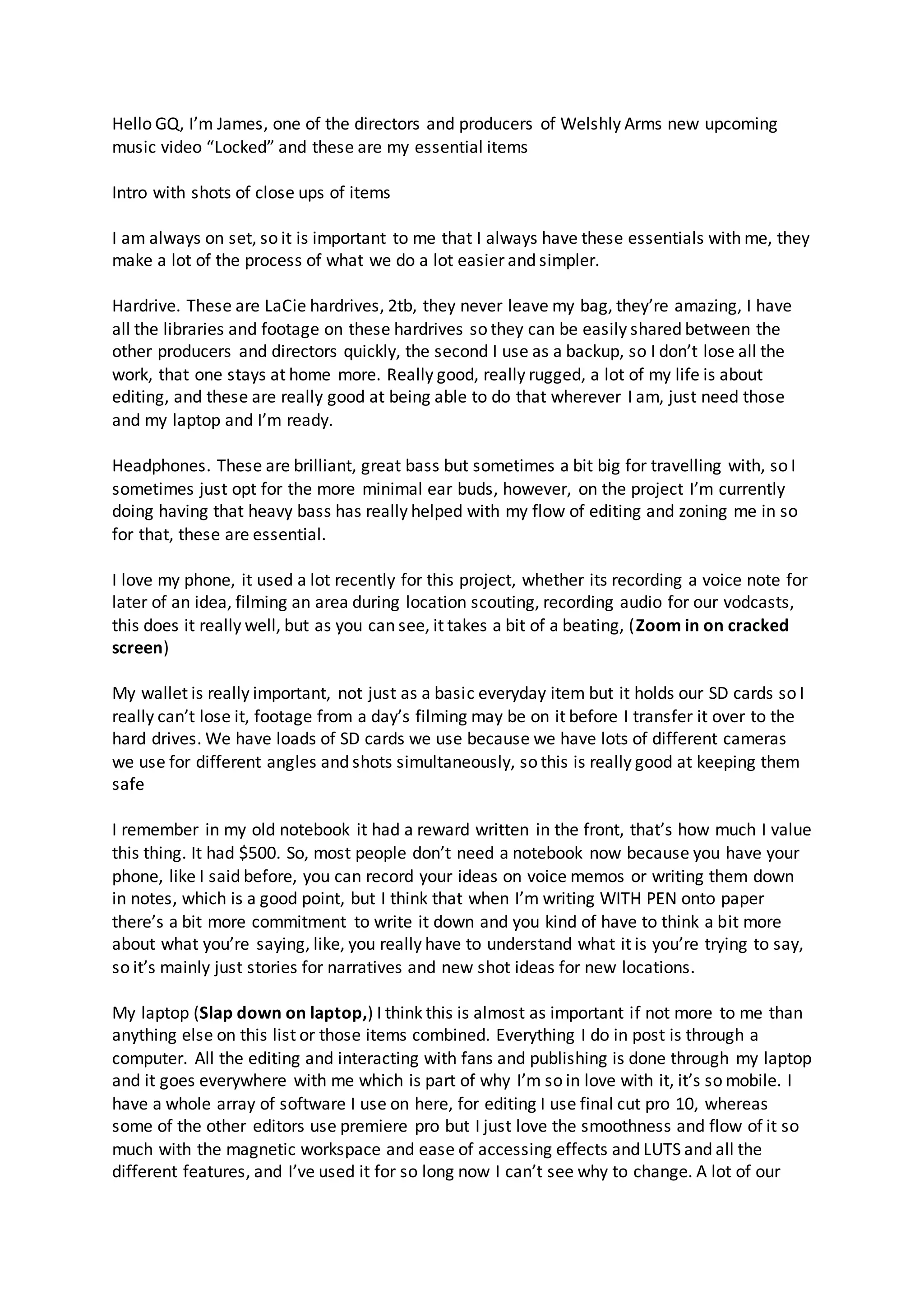 Script for EVAL Q4 | PDF