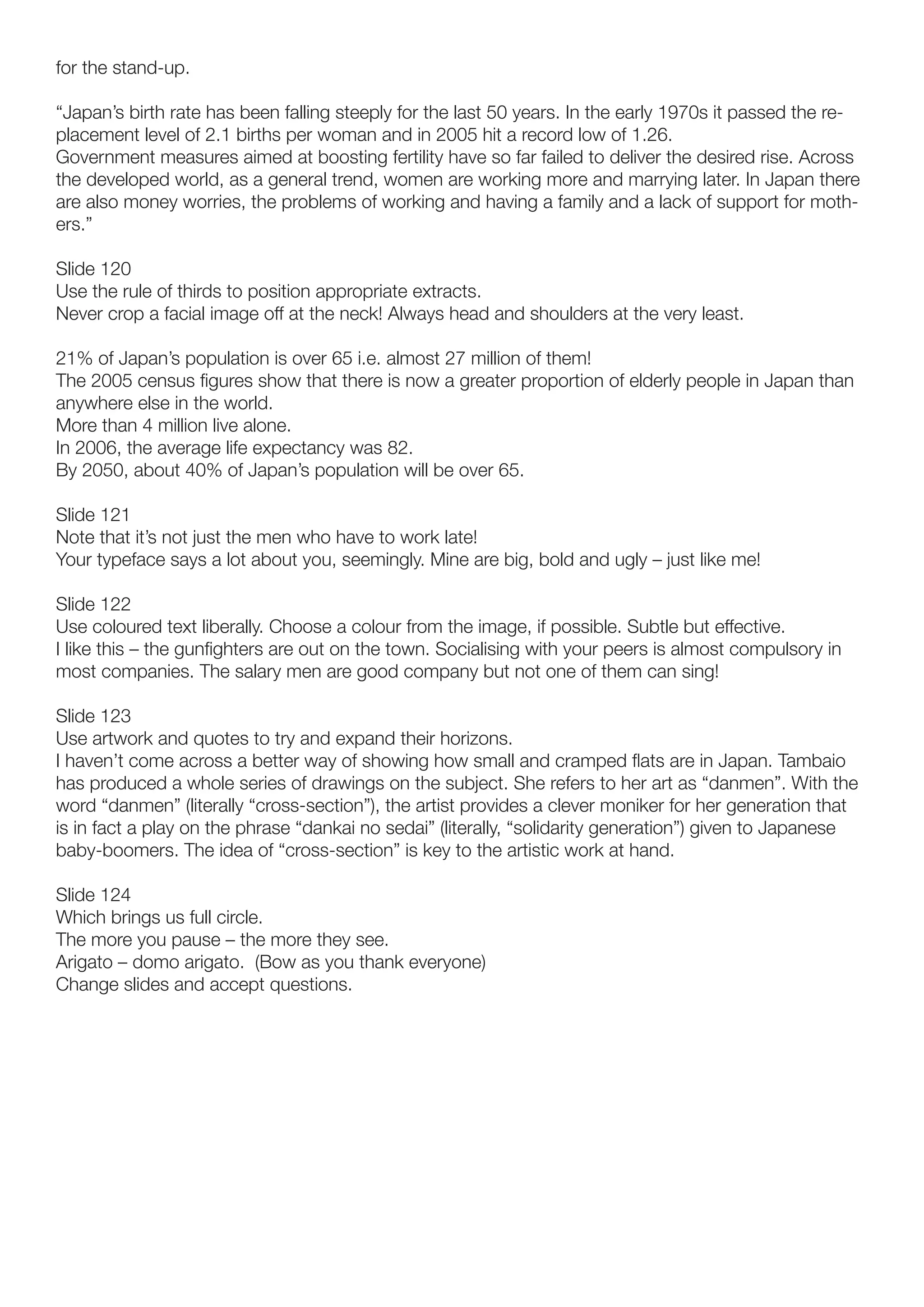 Script For Perfect Presentation | PDF