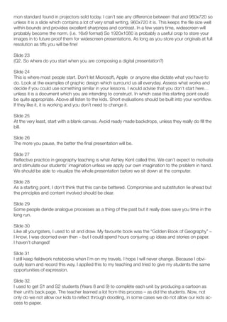 Script For Perfect Presentation | PDF