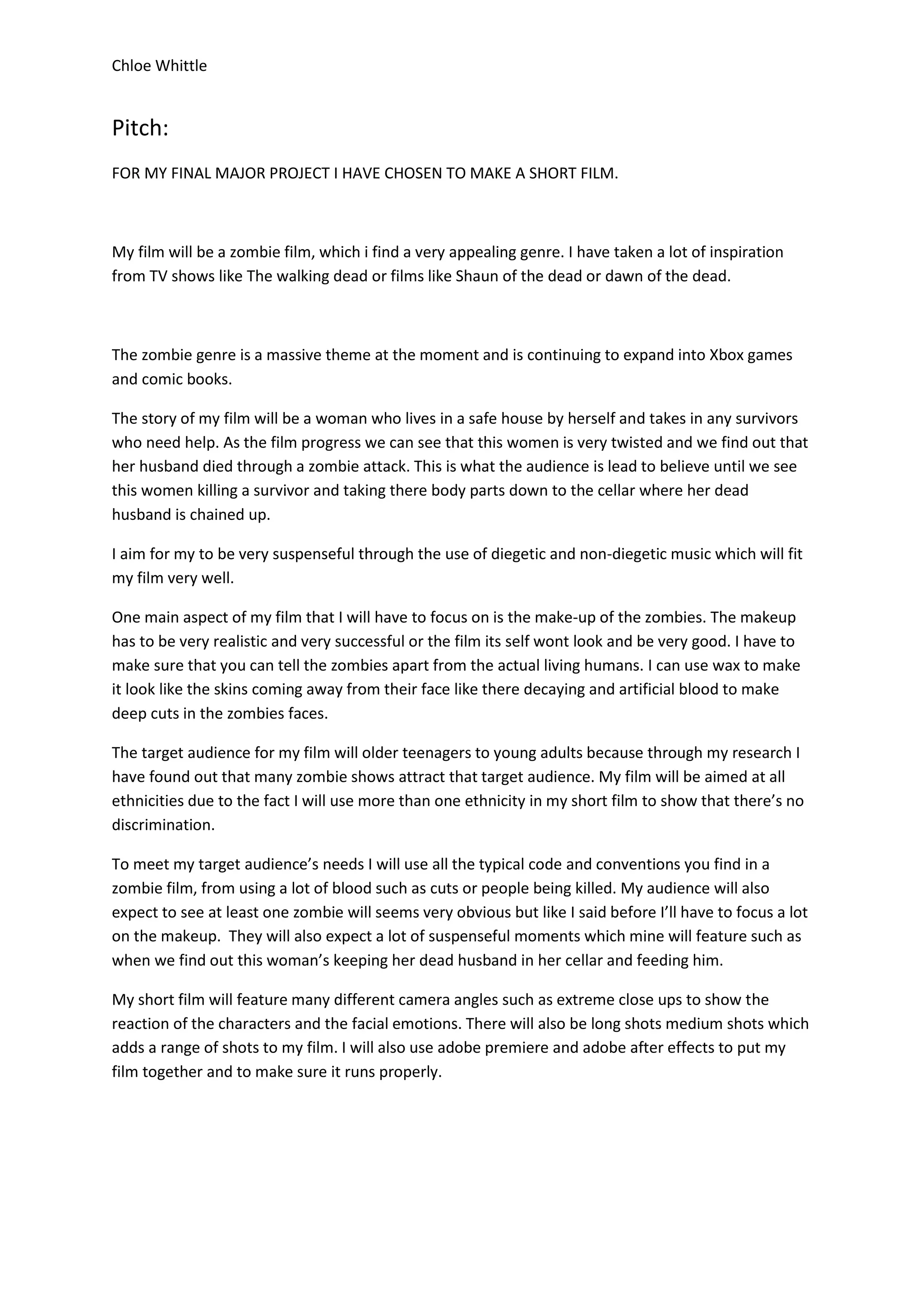 Script for pitch | DOCX