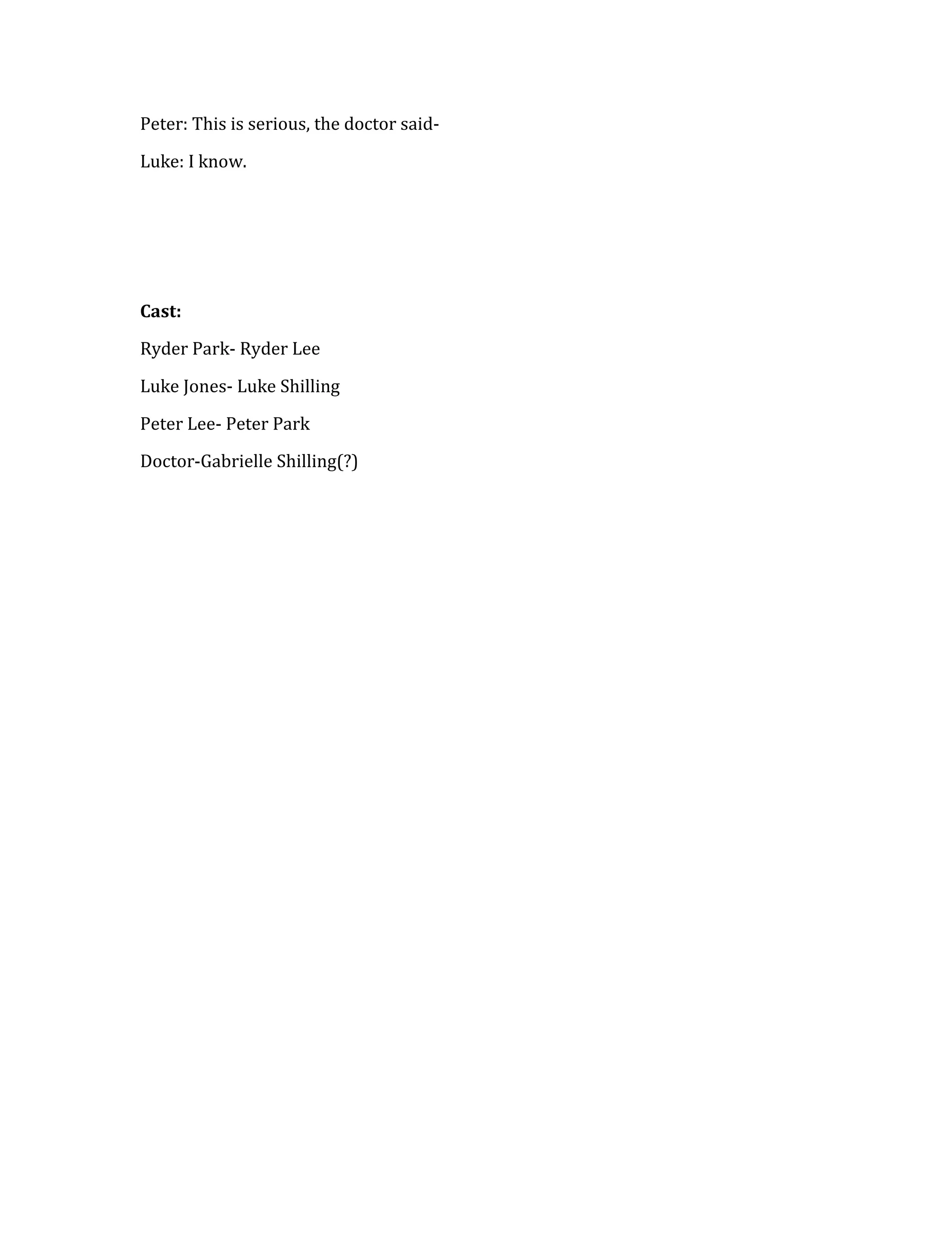 Script for science project 3 skit | DOCX