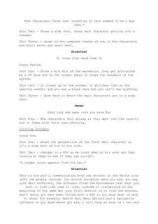 Script for short film | DOCX
