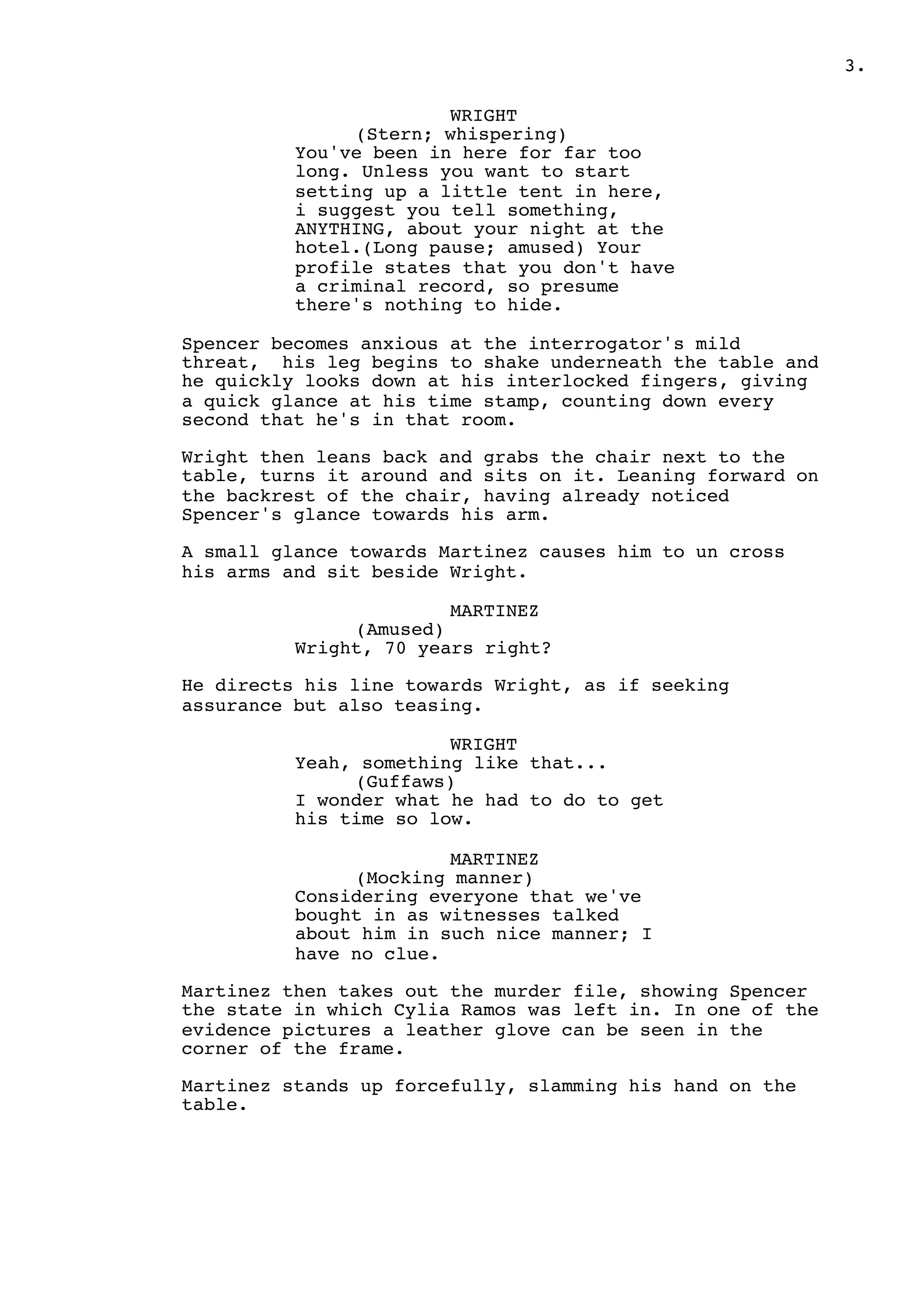 Script for short film irene copy | PDF | Crime & Harmful Acts to ...