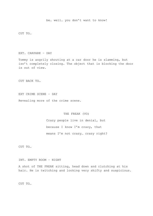 Script 2nd Draft | PDF