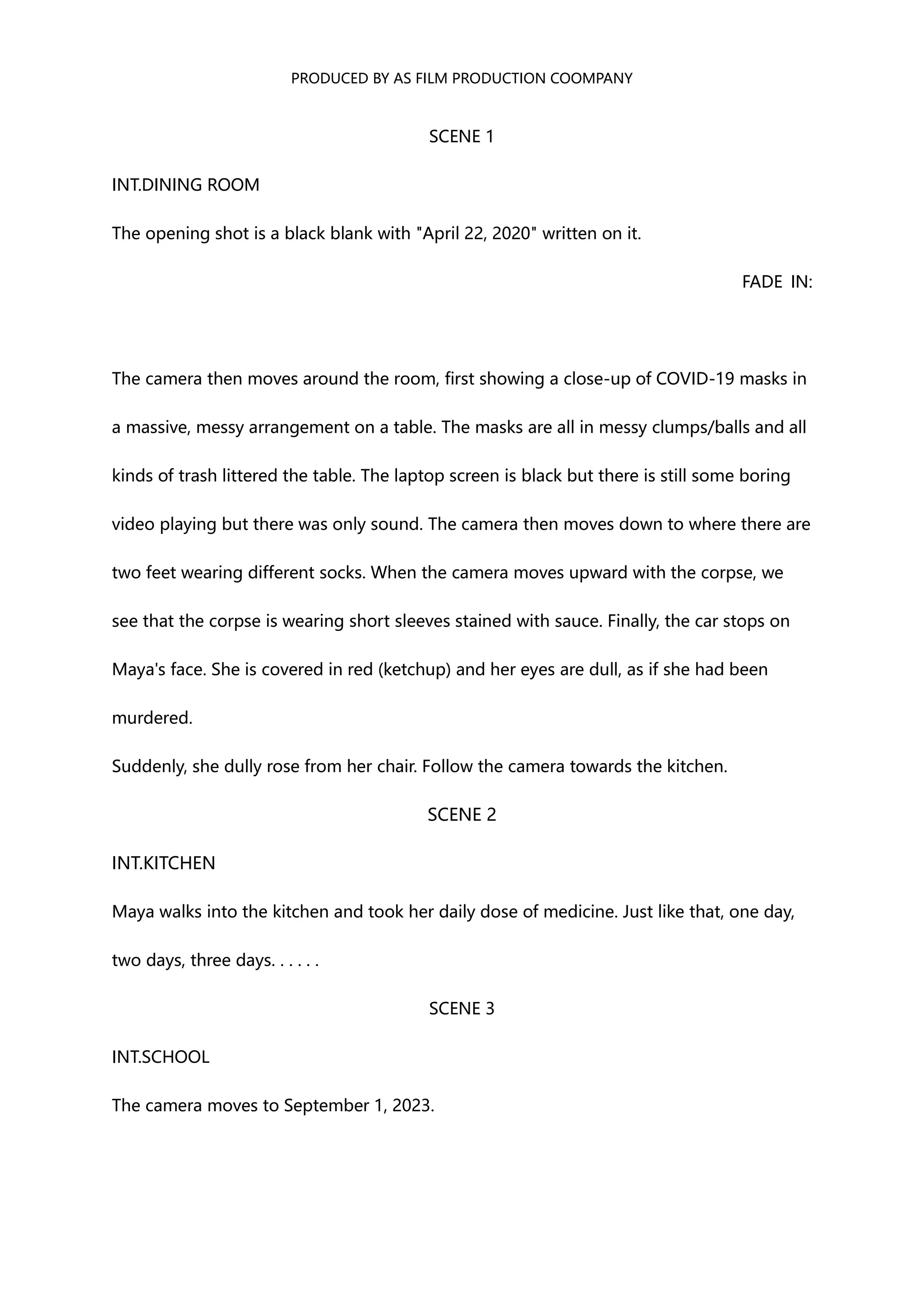 VIRAL VOICE-FINAL OPENING SEQUENCE SCRIPT | DOCX