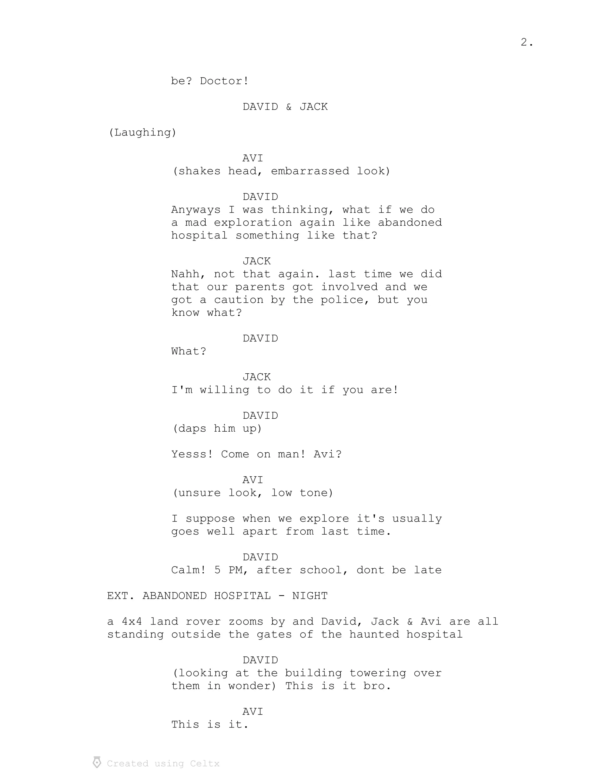 Script Gone Wrong Media full 7 pages movie | PDF