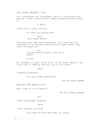 Script Gone Wrong Media full 7 pages movie | PDF