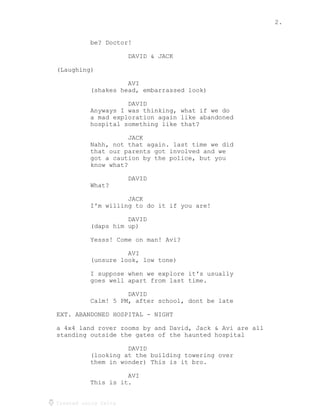 Script Gone Wrong Media full 7 pages movie | PDF