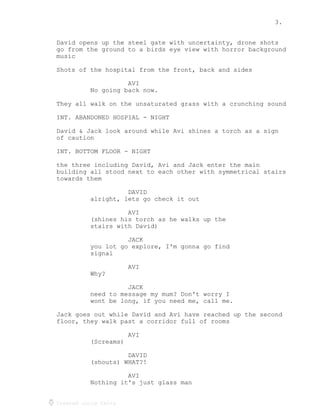 Script Gone Wrong Media full 7 pages movie | PDF