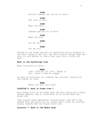 Script hide and seek new | PDF