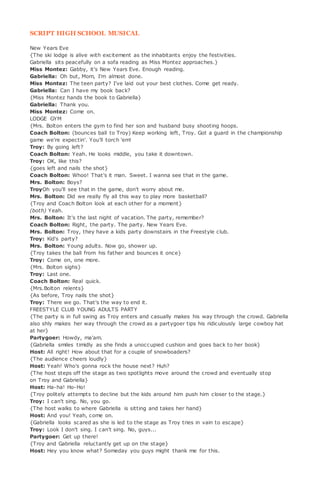 School Plays Scripts