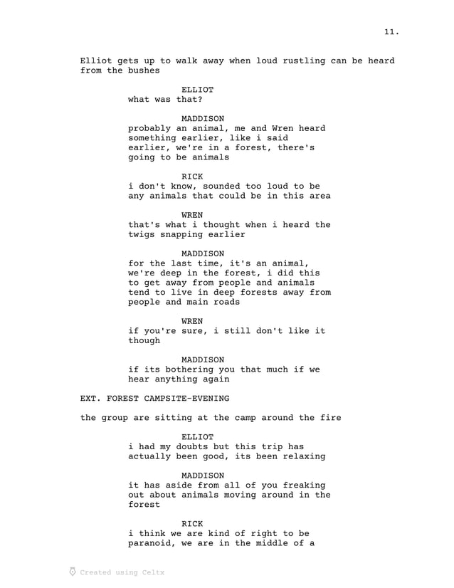 Script horror | PDF