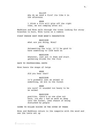 Script horror | PDF