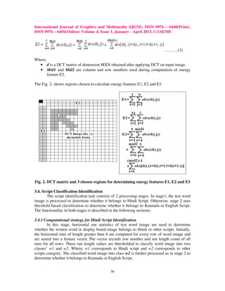 Script identification using dct coefficients 2 | PDF