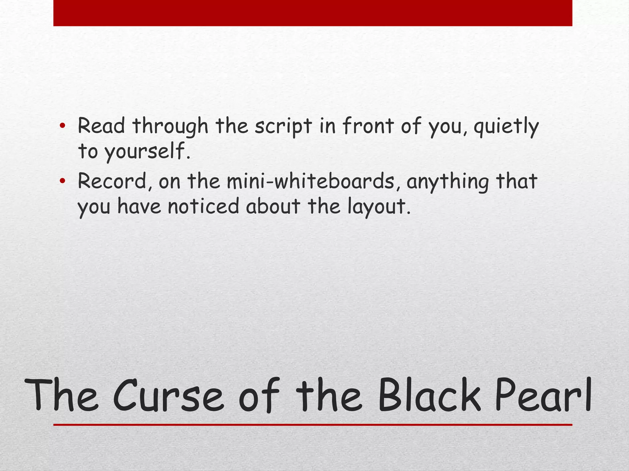 Scripting powerpoint | PPTX | Screenwriting | Content Production