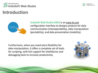 Scripting in InduSoft Web Studio | PPTX