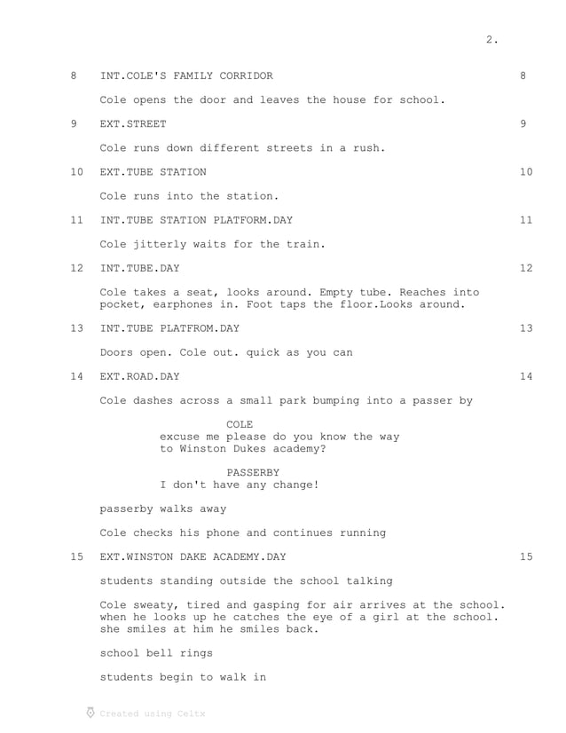 Script 'junior school' | PDF
