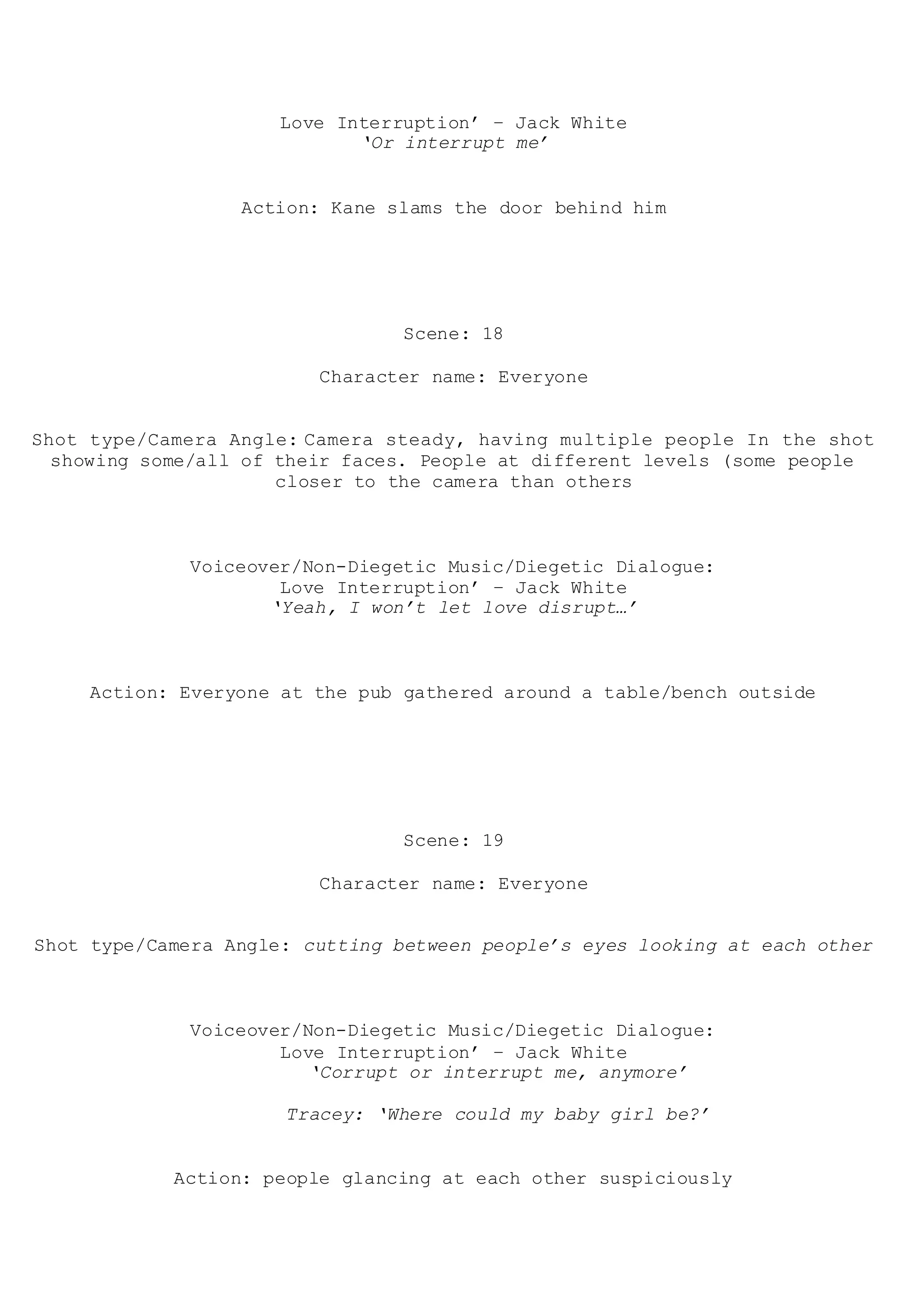 Script langley vale | DOCX