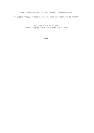 Script langley vale | DOCX