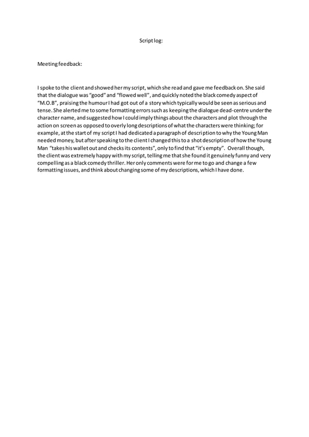 Script log done | PDF