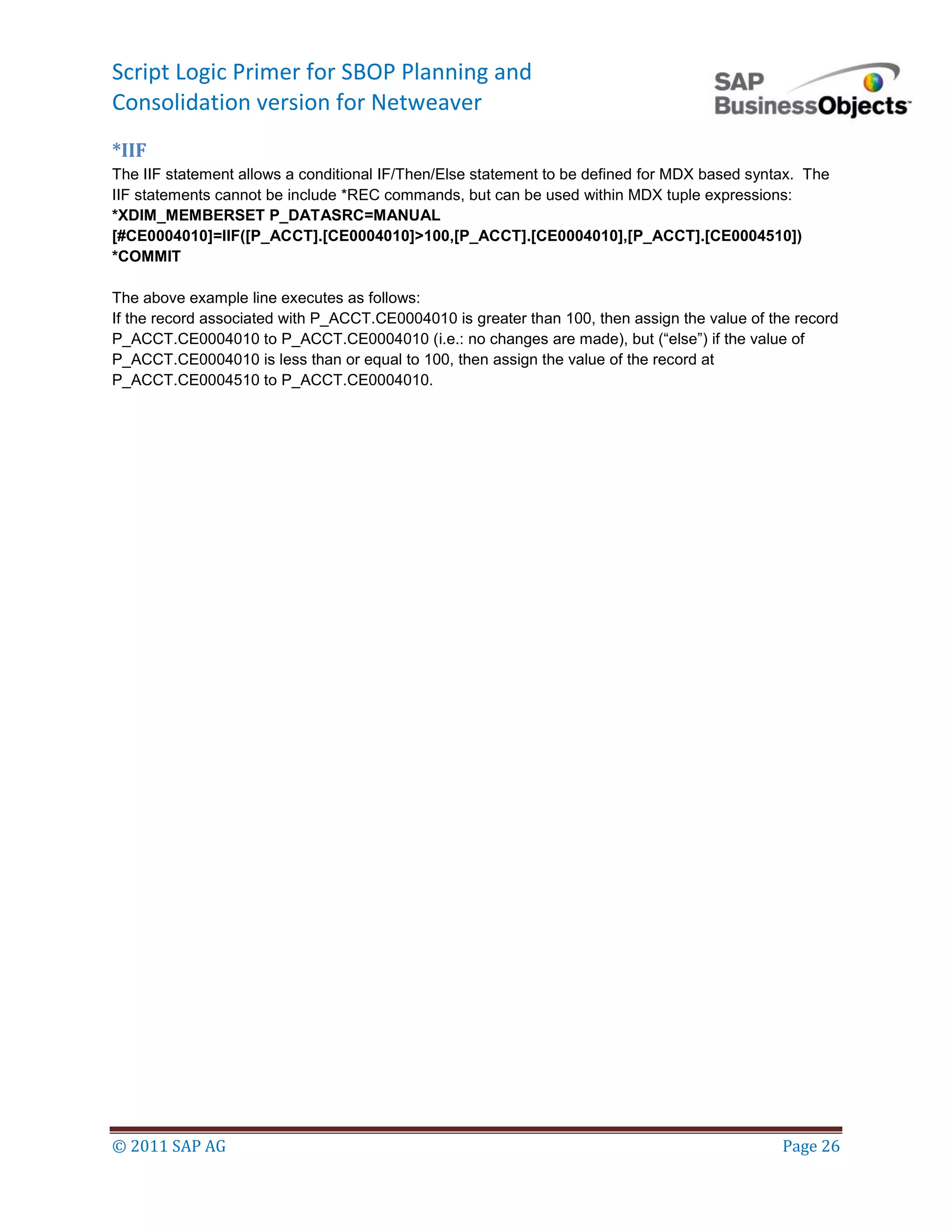 Script logic primer-bpc_nw | PDF