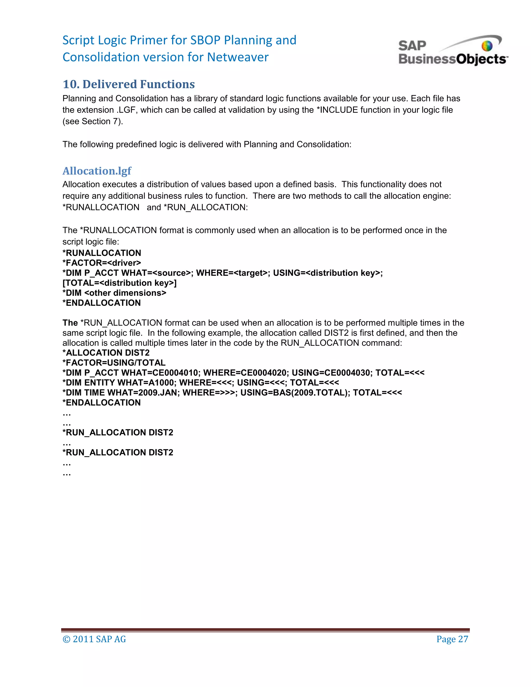 Script logic primer-bpc_nw | PDF