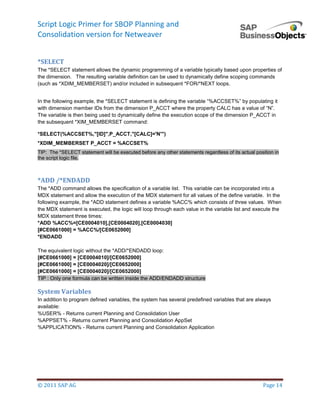 Script logic primer-bpc_nw | PDF