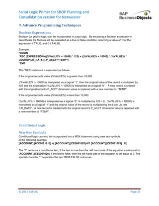 Script logic primer-bpc_nw | PDF