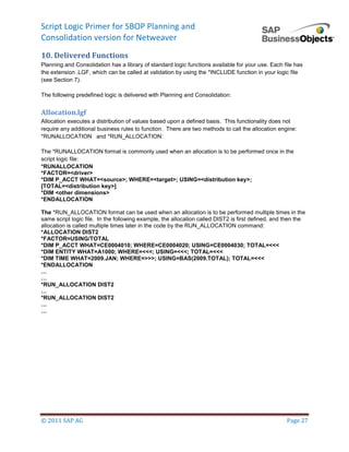Script logic primer-bpc_nw | PDF