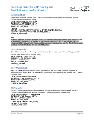 Script logic primer-bpc_nw | PDF