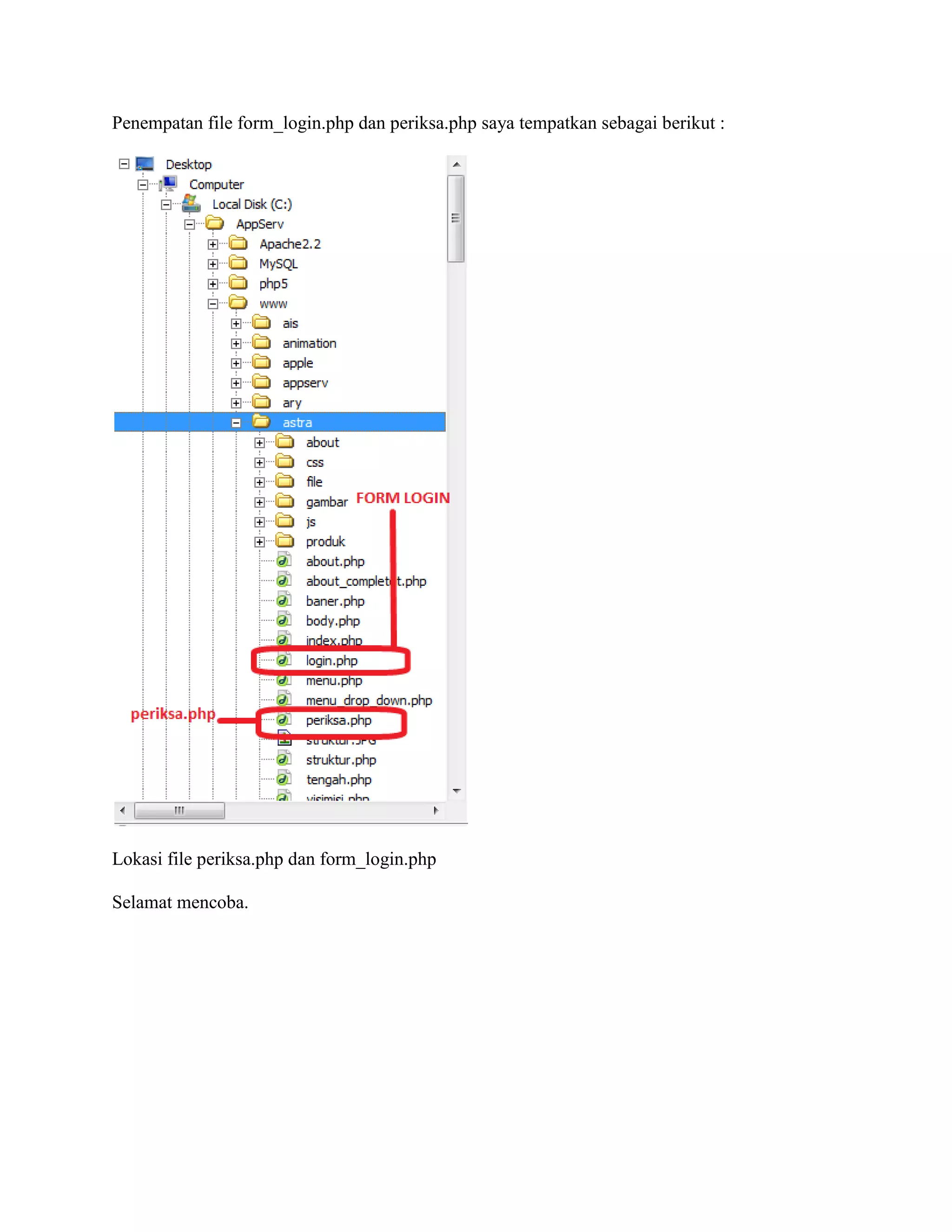 Script login form php | PDF