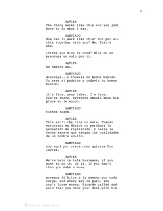Script-Los Hermanos (Short Movie) | PDF