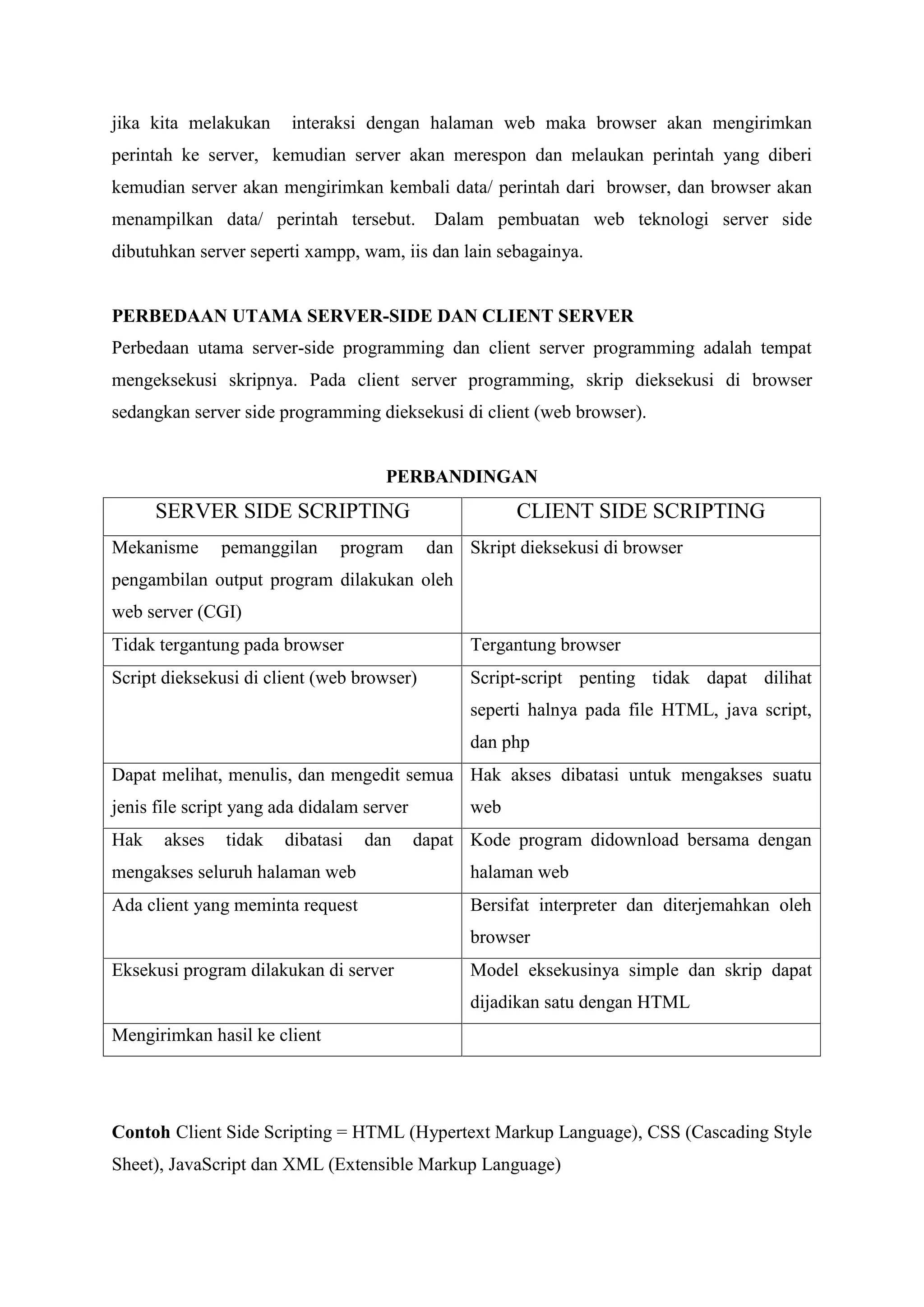 Client Side Scripting | PDF