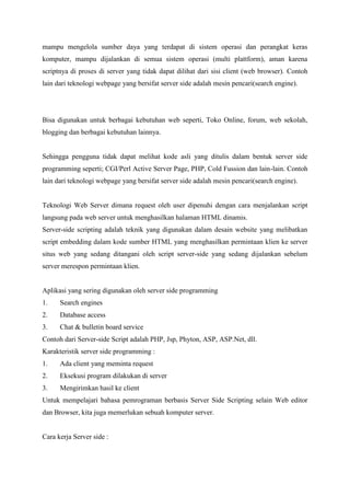 Client Side Scripting | PDF