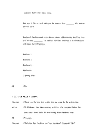 Script meeting | DOCX