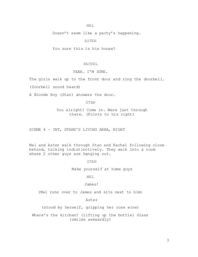 Script meeting 1 draft